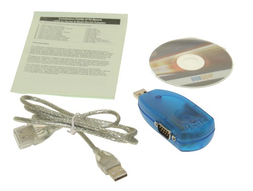 Dual Port RS-232 USB-to-Serial Plugin Adapter - CoolGear