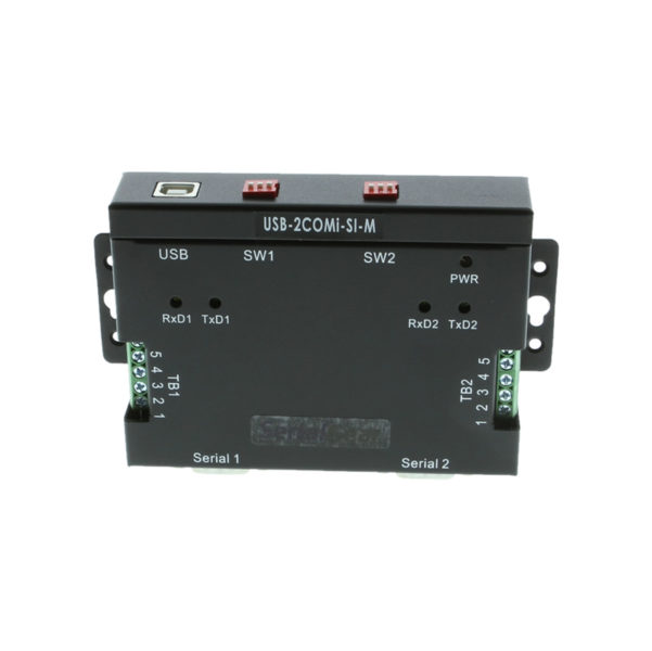 2-Port Industrial USB 2.0 to RS-422 / 485 Optical Isolated Adapter ...