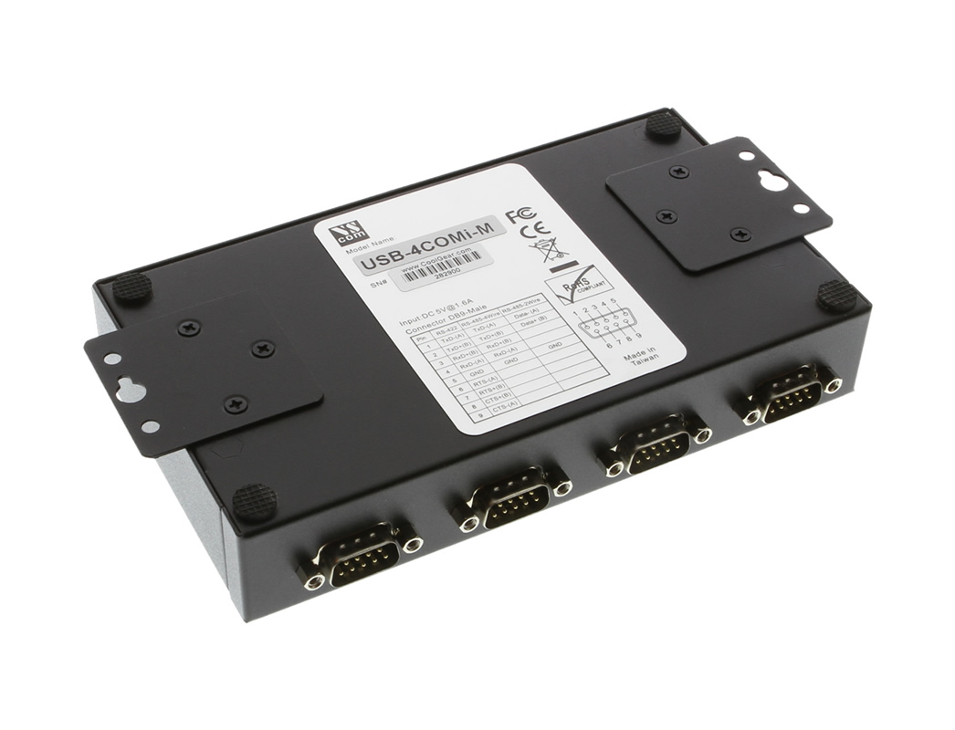 4-Port RS-422 / 485 USB to Serial Adapter - CoolGear