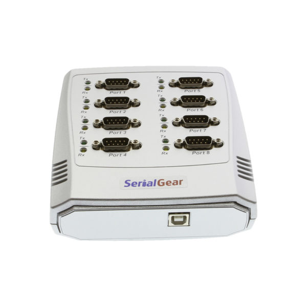 8-Port RS-232 USB to Serial Adapter Data Control Box - Coolgear