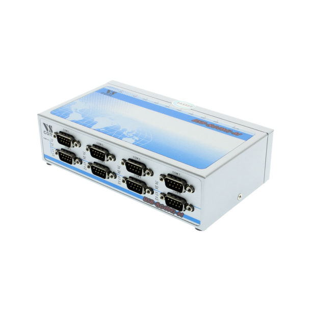 8-Port Terminal Block RS232/422/485 to USB Adp - ISO/Surge Protection ...