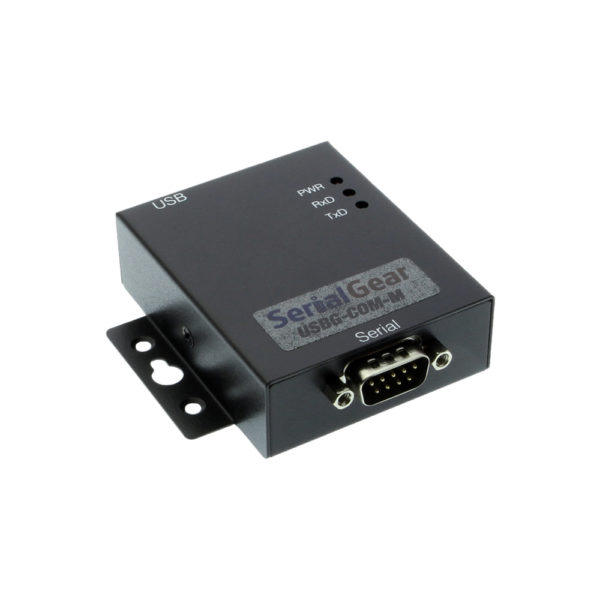 Single Port High-Speed USB 2.0 to Serial RS-232 Industrial Adapter w ...