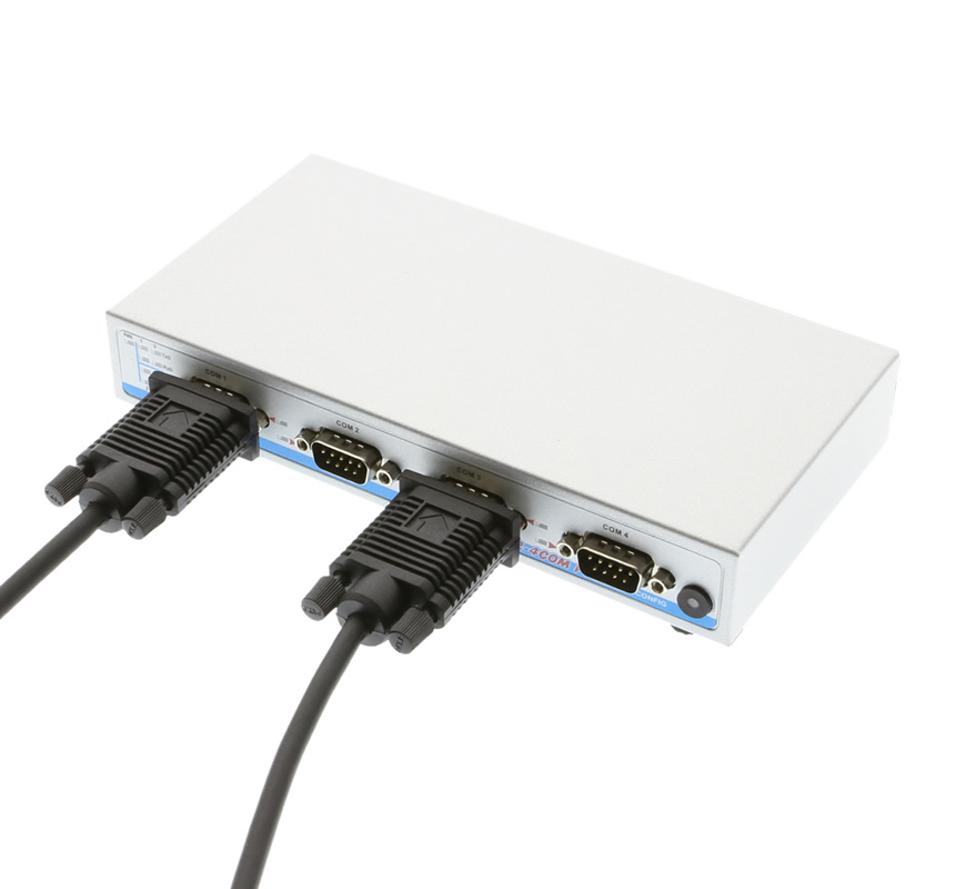 4 Port USB to RS-232/422/485 Auto Setup Adapter for Win - Linux - Mac ...