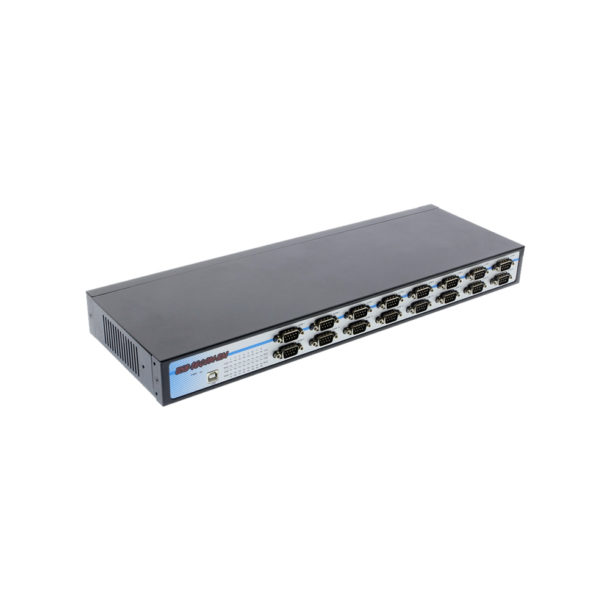 16 Port RS-232 Rack Mountable USB to Serial Adapter - Coolgear