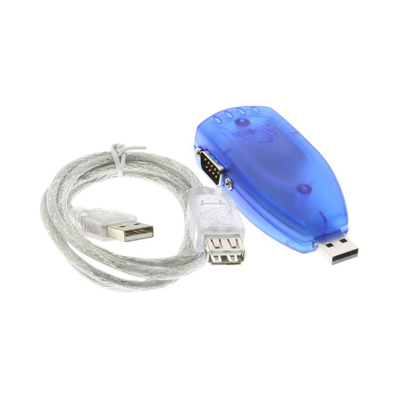 Dual Port RS-232 USB-to-Serial Plugin Adapter - Coolgear