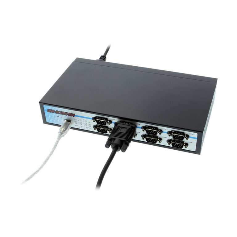 8 Port USB to RS-232/422/485 Octal Adapter - Coolgear