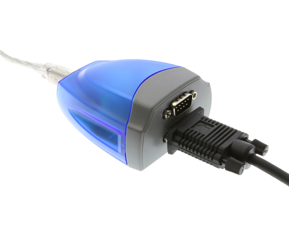 Dual Port USB to Serial RS-232 DB-9 Adapter Cable FTDI Chip - Coolgear