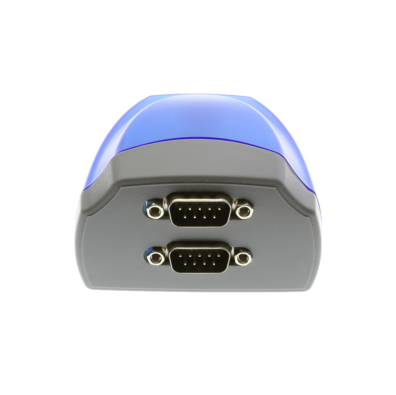 Dual Port USB to Serial RS-232 DB-9 Adapter Cable FTDI Chip - Coolgear