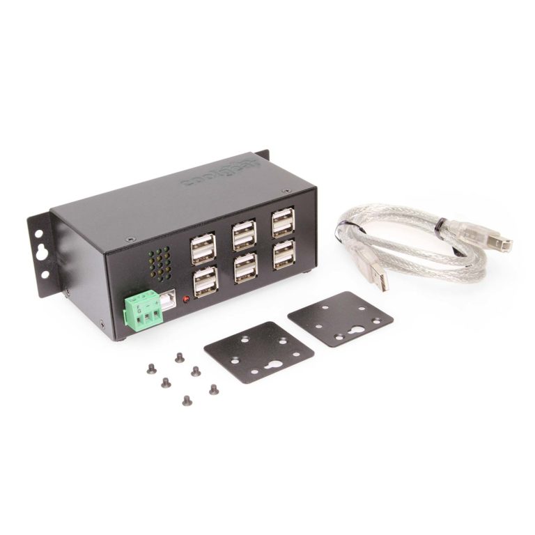 12 Port USB 2.0 Powered Hub w/ Port Status LEDs - Coolgear