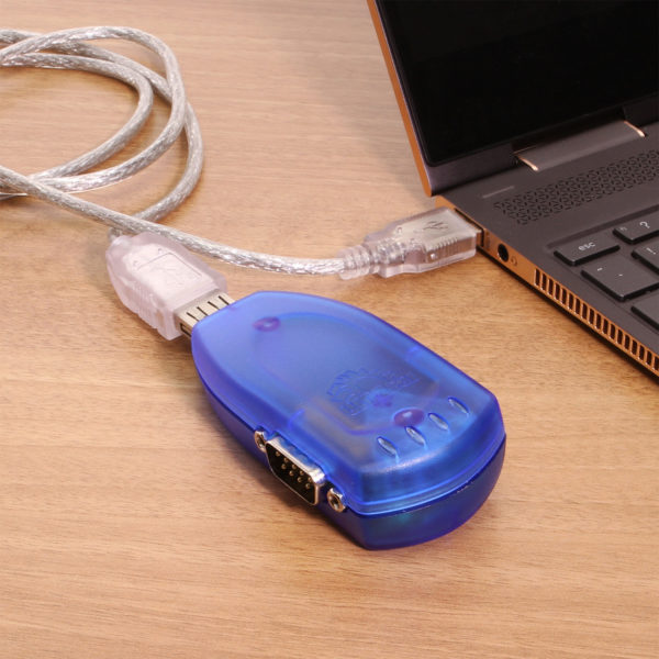 2-Port USB 2.0 to RS-232 DB-9 Serial Adapter w/ 15kV Surge Protection ...