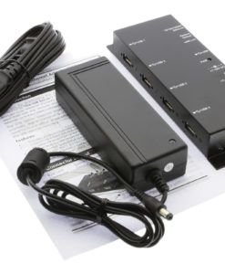 USB 2.0 Over IP Network Industrial 4-Port Hub - TCP/IP Network - Coolgear