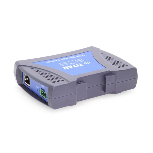 8 Port USB 2.0 Over IP Network Device Server Hub w/ Type-C & Type-A ...