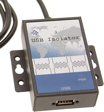 USB Isolator 3000 Vrms Rugged Metal Chassis - Coolgear