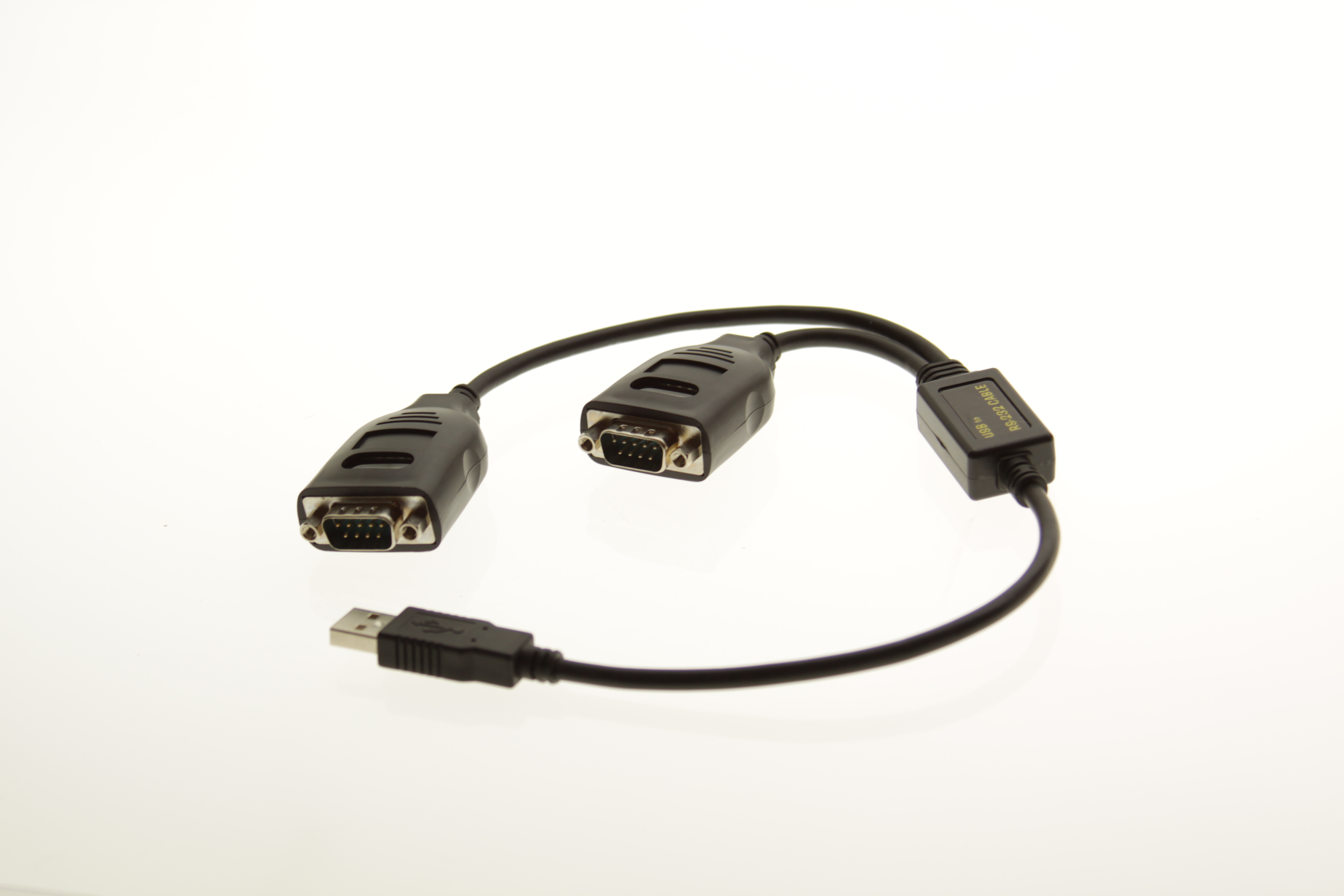 Dual Port USB to Serial RS-232 Adapter with Prolific Chipset - CoolGear Dual Port USB to Serial RS-232 Adapter with Prolific Chipset - CoolGear