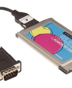 PCMCIA Host controller with Single Port Serial Adapter - Coolgear