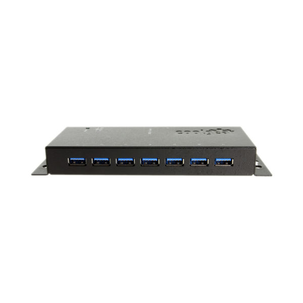 7 Port USB 3.2 Gen 1 Hub w/ Surge Protection - Coolgear