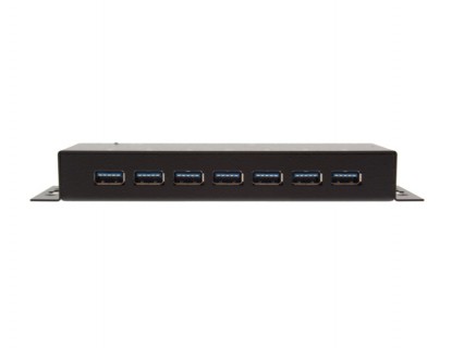 7-Port USB 3.0 Metal Hub with Surge Protection - Coolgear