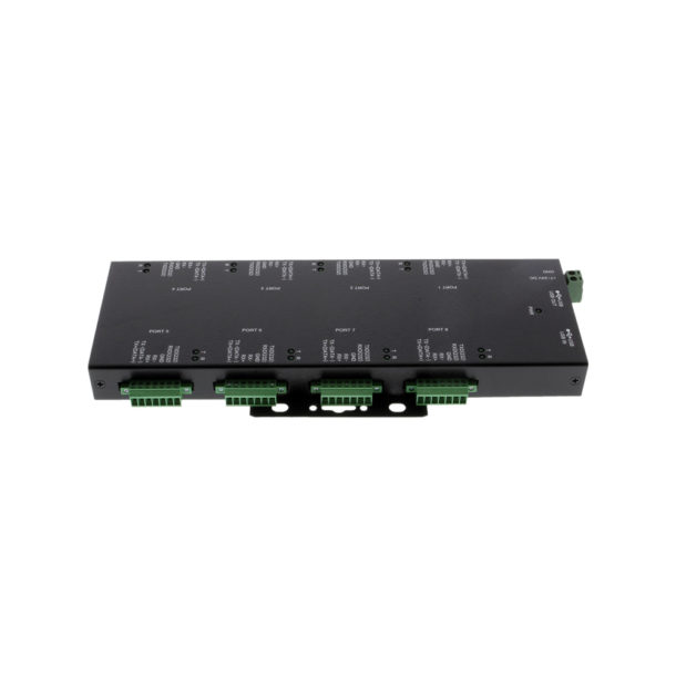 8-Port Terminal Block RS232/422/485 to USB Adp - ISO/Surge Protection ...