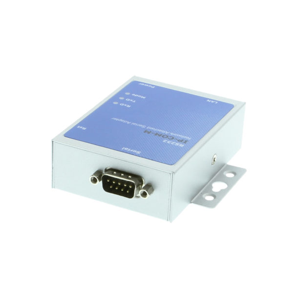 Industrial 1 Port RS-232 DB9 Serial over Network Device Server - Coolgear