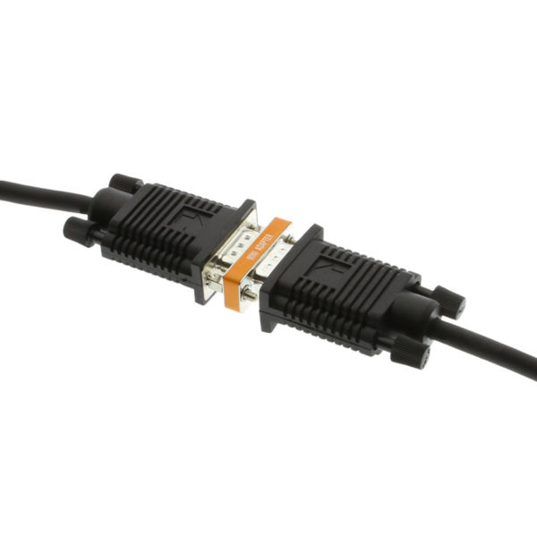 Null Modem DB9 Male to DB9 Female Port Protector - Coolgear