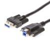 Screw-Lock USB Cables - Coolgear