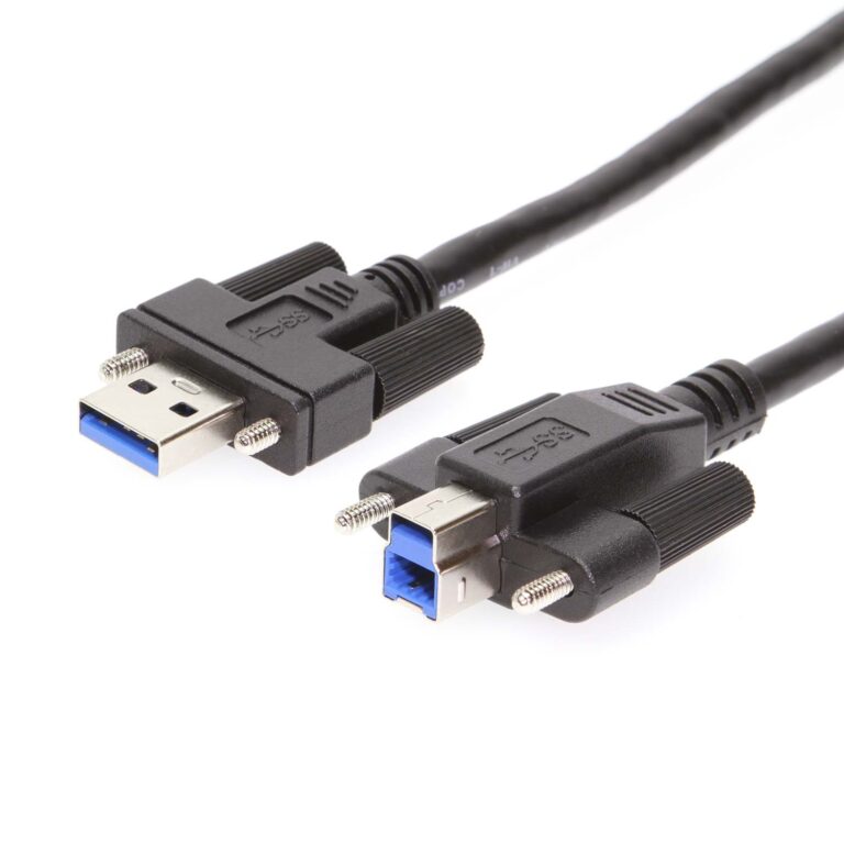 Screw-Lock USB Cables - Coolgear
