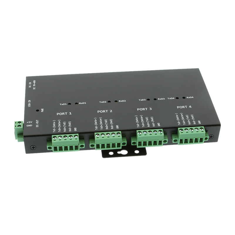USB 2 to 4-Port RS232-422-485 Serial TB Adapter Isolation | Surge ...