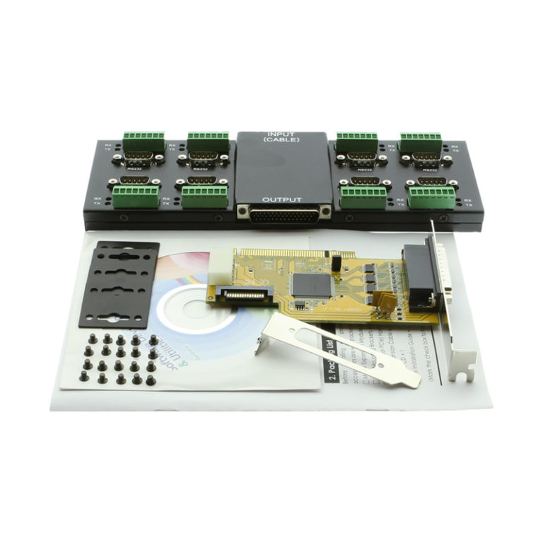 RS232 PCIe Combo Expansion Module Box - Coolgear