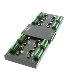 8 Port USB 2.0 to RS232, RS422, RS485 Auto Setup Adapter - CoolGear