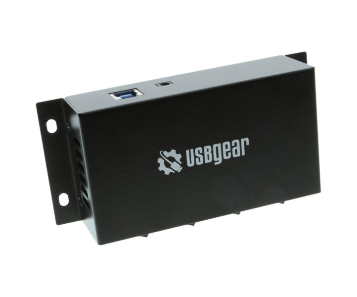 USB 3 Hub - Metal Switchable 4 Port Surface Mount Hub - Coolgear