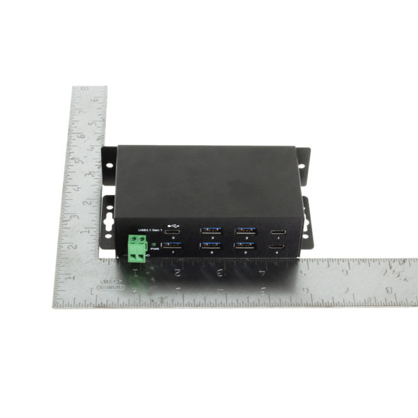 7 Port USB 3.2 Gen 1 Type-C Hub w/ ESD Surge Protection & USB-C ...