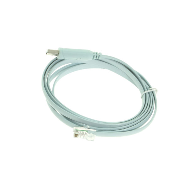 USB to RJ45 RS232 FTDI 6FT Blue Roll Over Console Cable - Coolgear