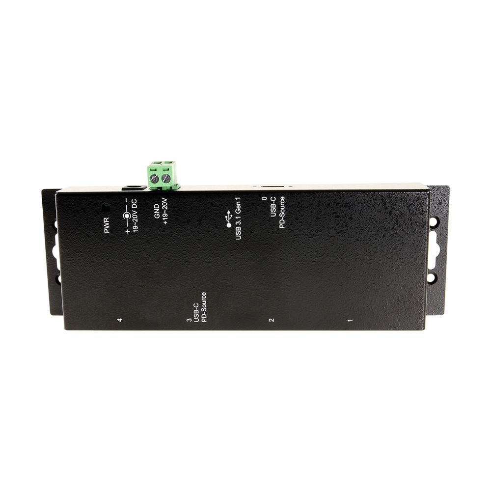 USB-C 4 Port Power Delivery Hub with 2 Type C PD Ports and 3 USB 3.1 ...