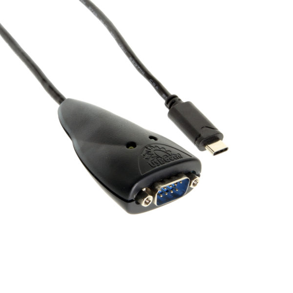 USB C to Serial FTDI Adapter Black for Windows 10 Fully Supported ...