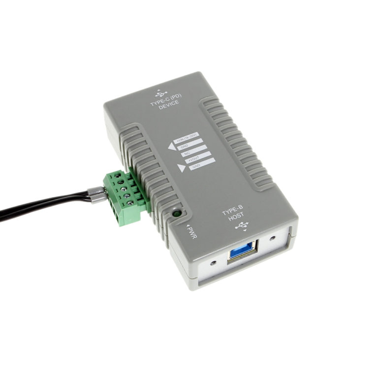 Power Delivery Injector USB Type-C PD 2.0 Gen1 and Gen2 Super Speed USB ...