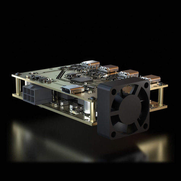 USB Power Delivery 4-Port Type-C 240W Super Speed Hub - Coolgear