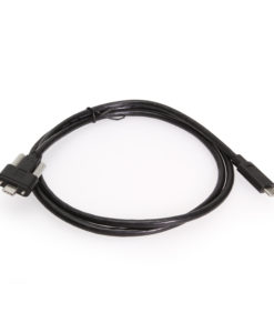 USB 3.1 Type-C to C Dual Screw Lock Cable 10GB Data 3A Power | Coolgear