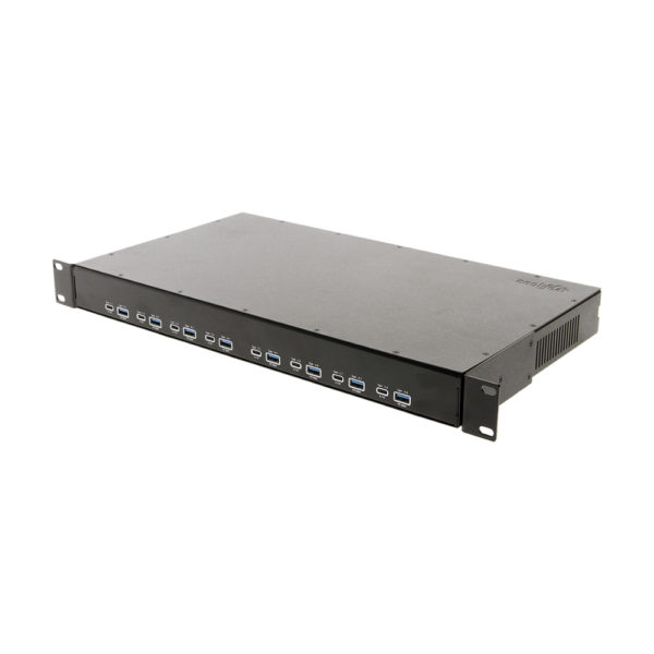16 Port Type-A/Type-C USB Charger 500W Max Power output 1u Rack ...