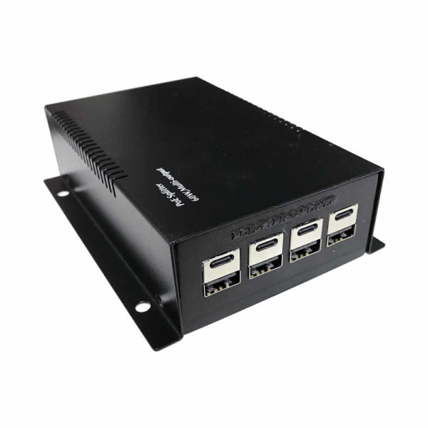 60Watt multi port POE++ Splitter to USB PD type C Power Delivery - Coolgear