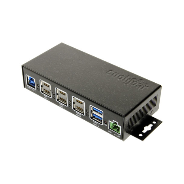 USB 3.1 Dual Type USB C & A 8 Port Hub with ESD and Surge Protection ...