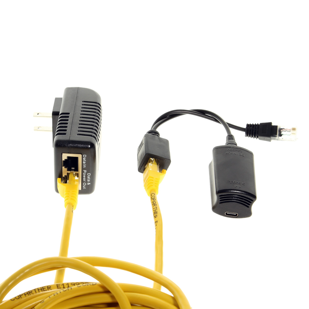 Nest Cam IQ Extender Kit - USB C PD to Passive PoE- Extends up to 100m ...