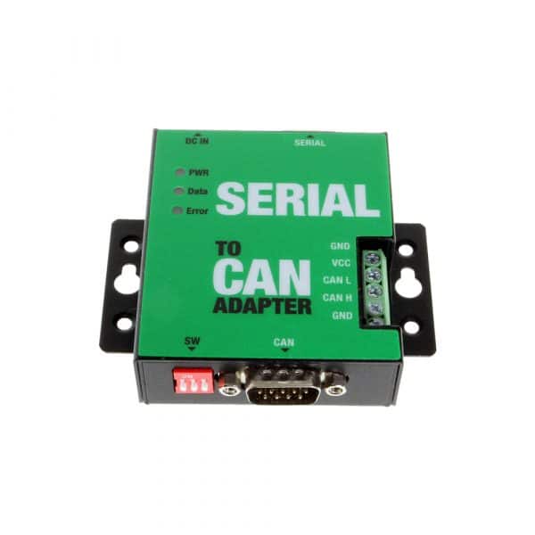 1 Port Serial RS232 to CAN Bus Adapter with Metal Case - Coolgear