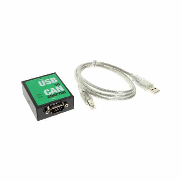 1 Port USB to CAN Bus 1Mbps Speed w/Metal Case - Coolgear