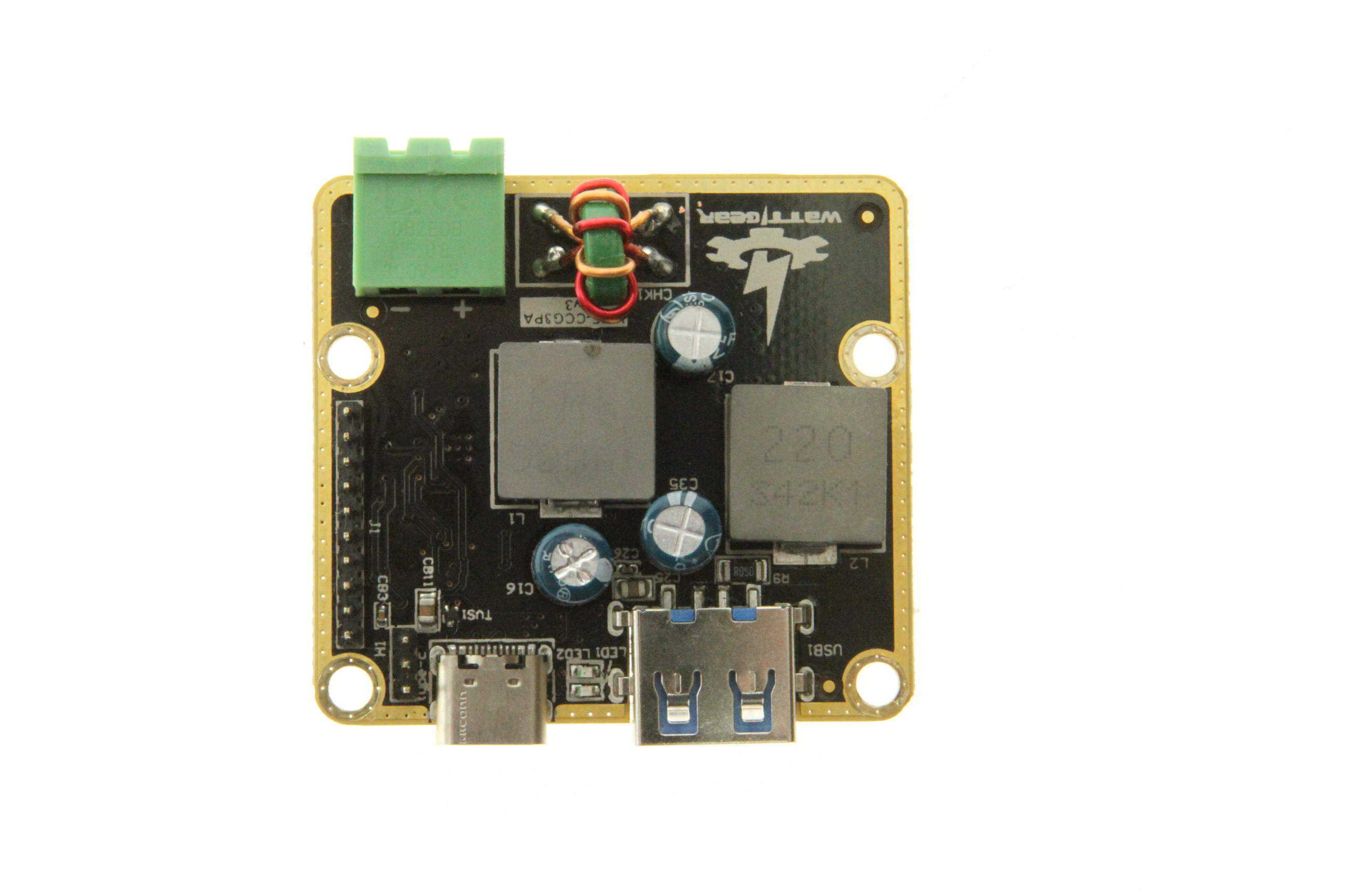 USB Car Charger Board 60W High Power PCB Only with Cypress CCG3PA Chip ...