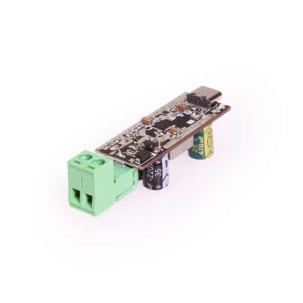 USB Type-C PD Output with 24V 2 Pin Phoenix input ODM - PCBA - Coolgear