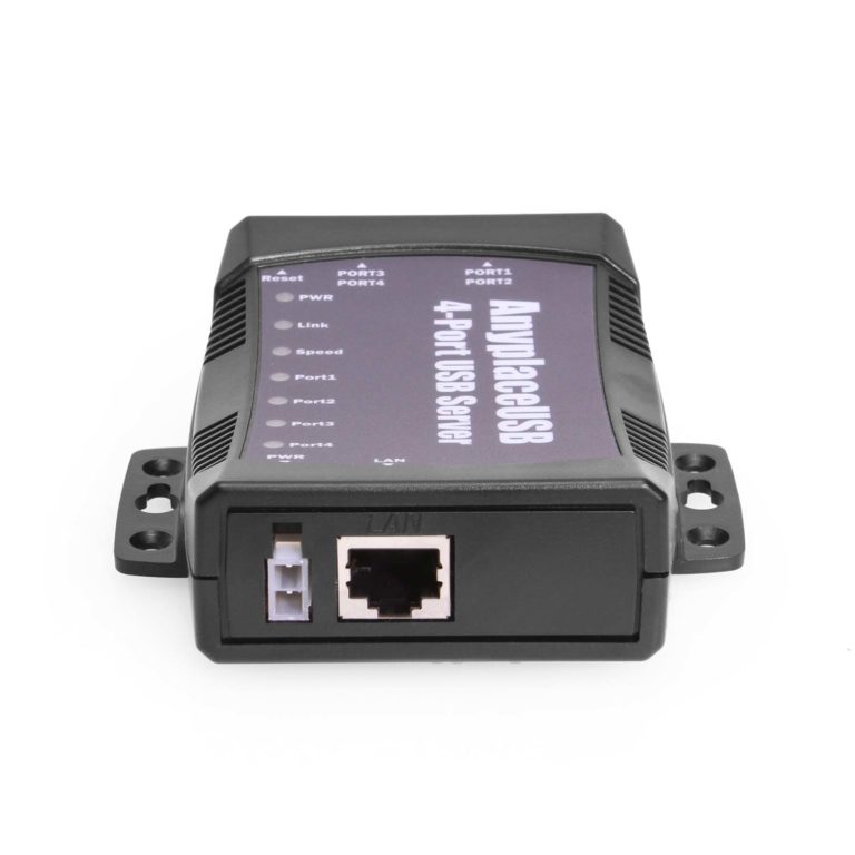4 Port USB 2.0 Over Ethernet USB Device Server - Coolgear