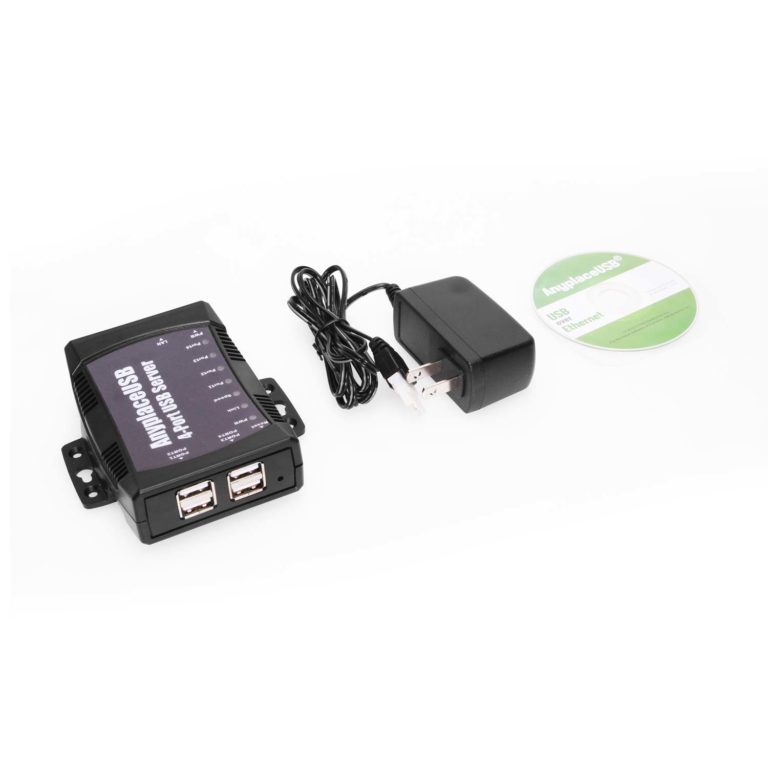 4 Port USB 2.0 Over Ethernet USB Device Server - Coolgear