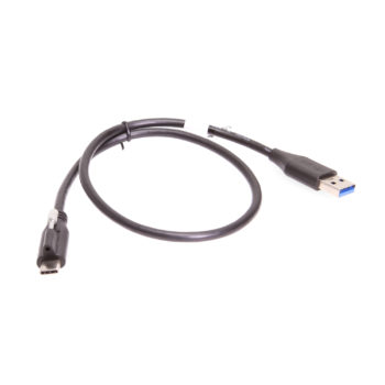 1.5ft (0.5m) USB 3.2 Gen 1 Single Screw Lock Type-A to C Cable 5GB Data ...