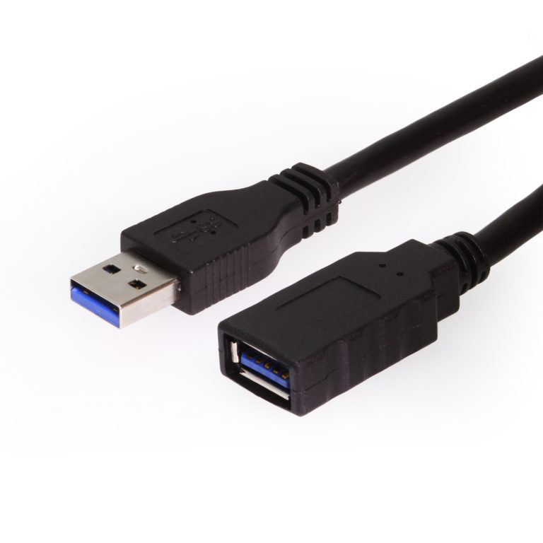 USB Panel Mount Extension 1 x Type C 3.0 and 1 x USB 3.0 A Male to ...