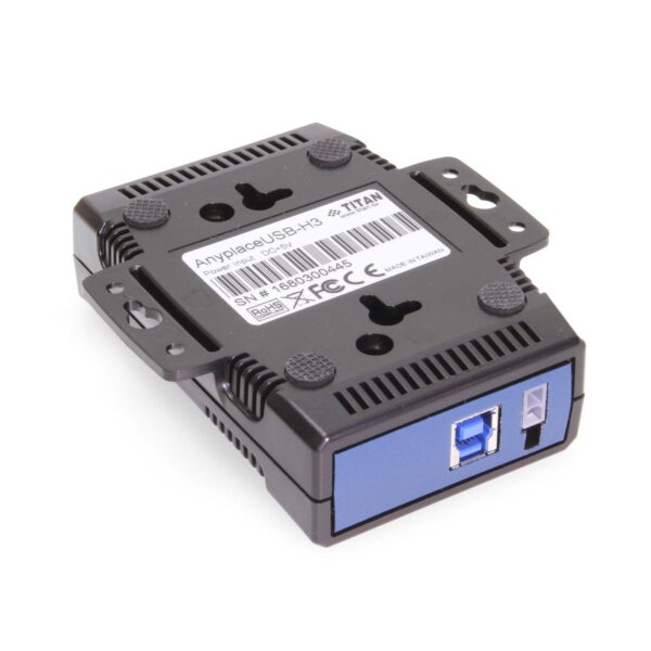 3 Port USB 3.2 Gen 1 Over IP Network Device Sharing Hub w/ Port Status ...